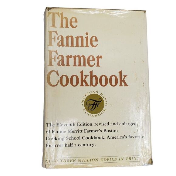 Fannie Farmer | Kitchen | Vintage 965 The Fannie Farmer Cookbook ...
